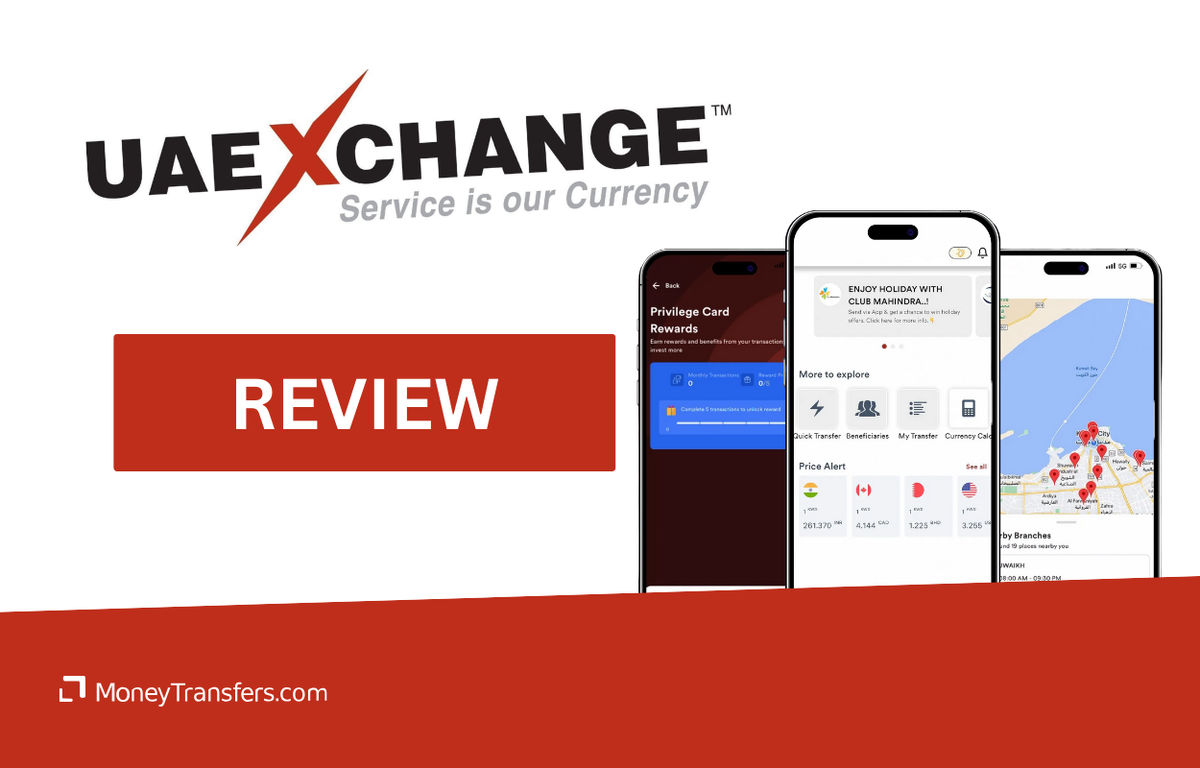 UAE Exchange Review | Exchange Rates, Fees, Limits & Speed
