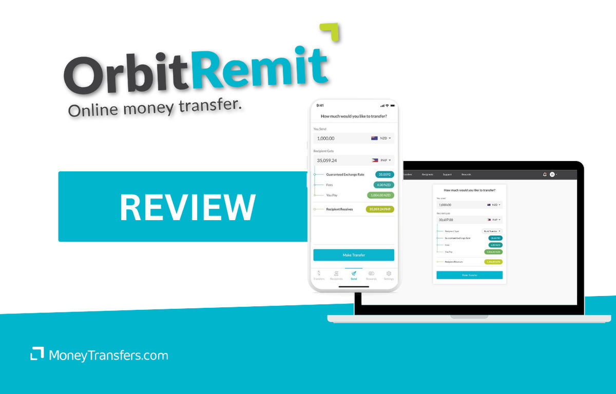 OrbitRemit Review | Exchange Rates, Fees & Processing Time