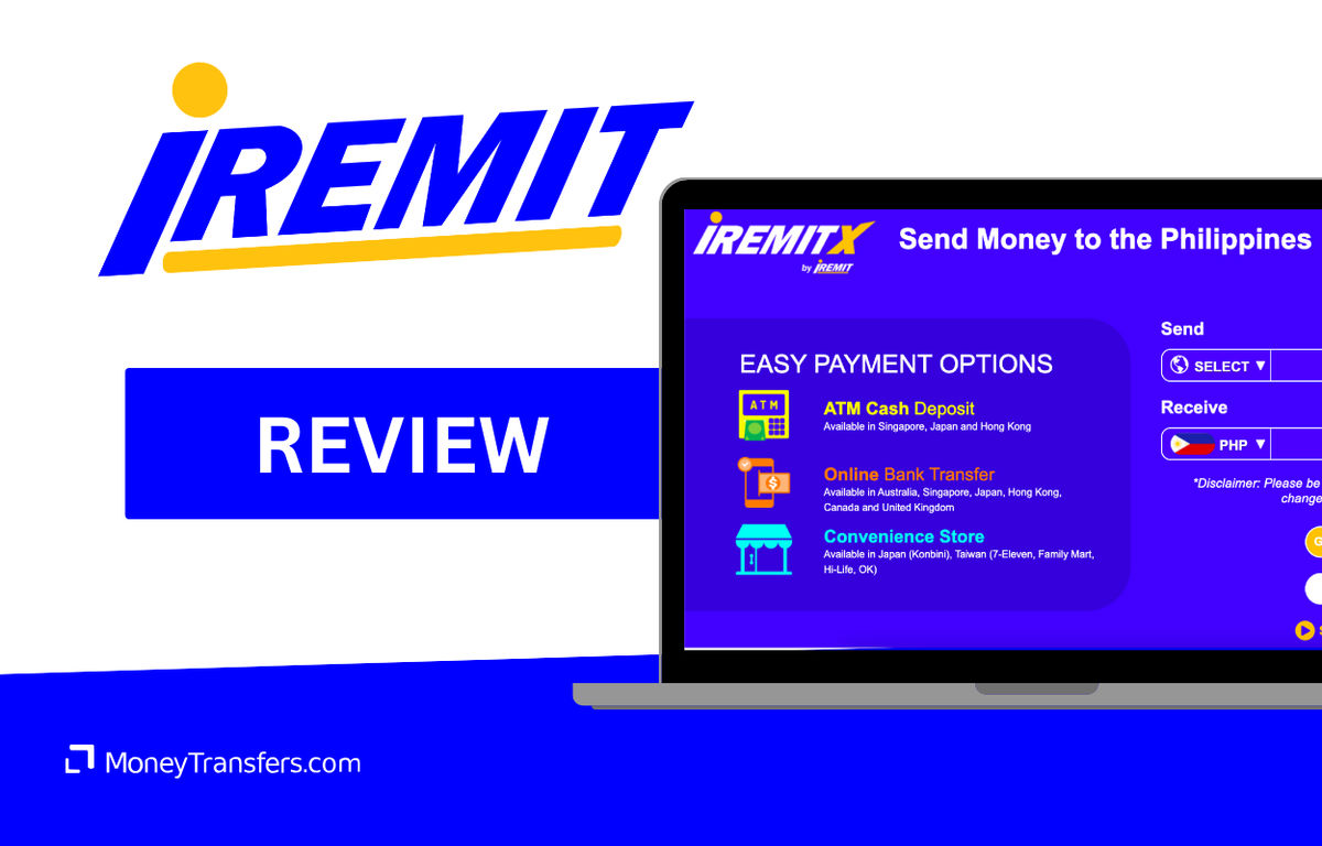 iRemit Review | Transfer Options, Exchange Rates & Fees