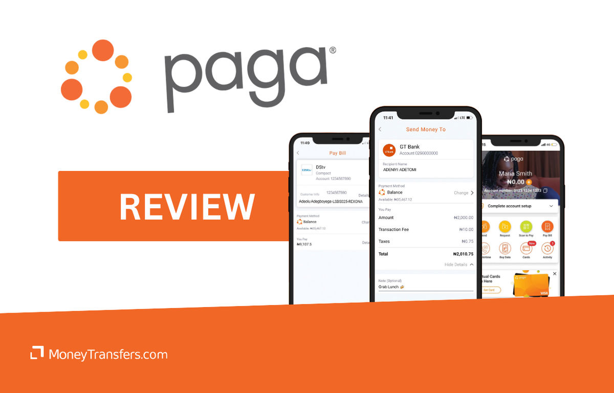Paga Review | Transfer Speed, Fees & Exchange Rates
