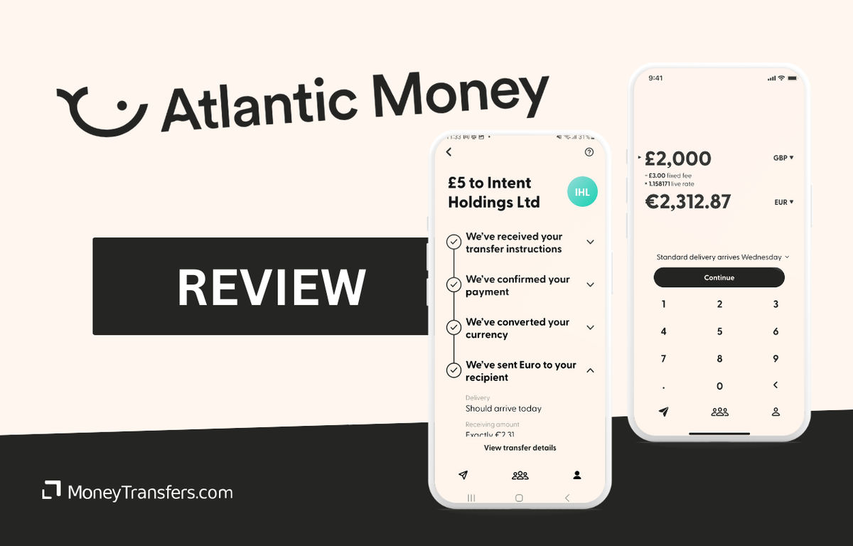 Atlantic Money Review: Exchange Rates, Transfer Fees & Limits