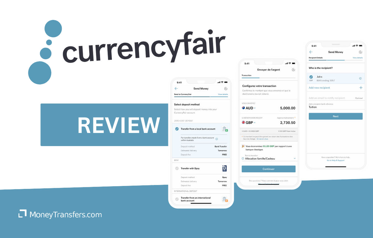 CurrencyFair Review: Exchange Rates, Transfer Fees & Limits